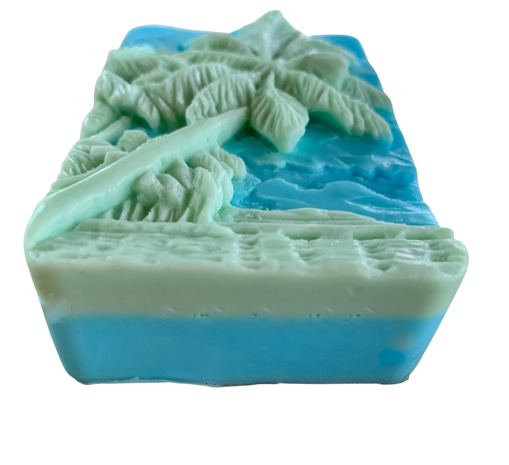 3D Palm Tree Bar of Soap – Plunk Soap Company